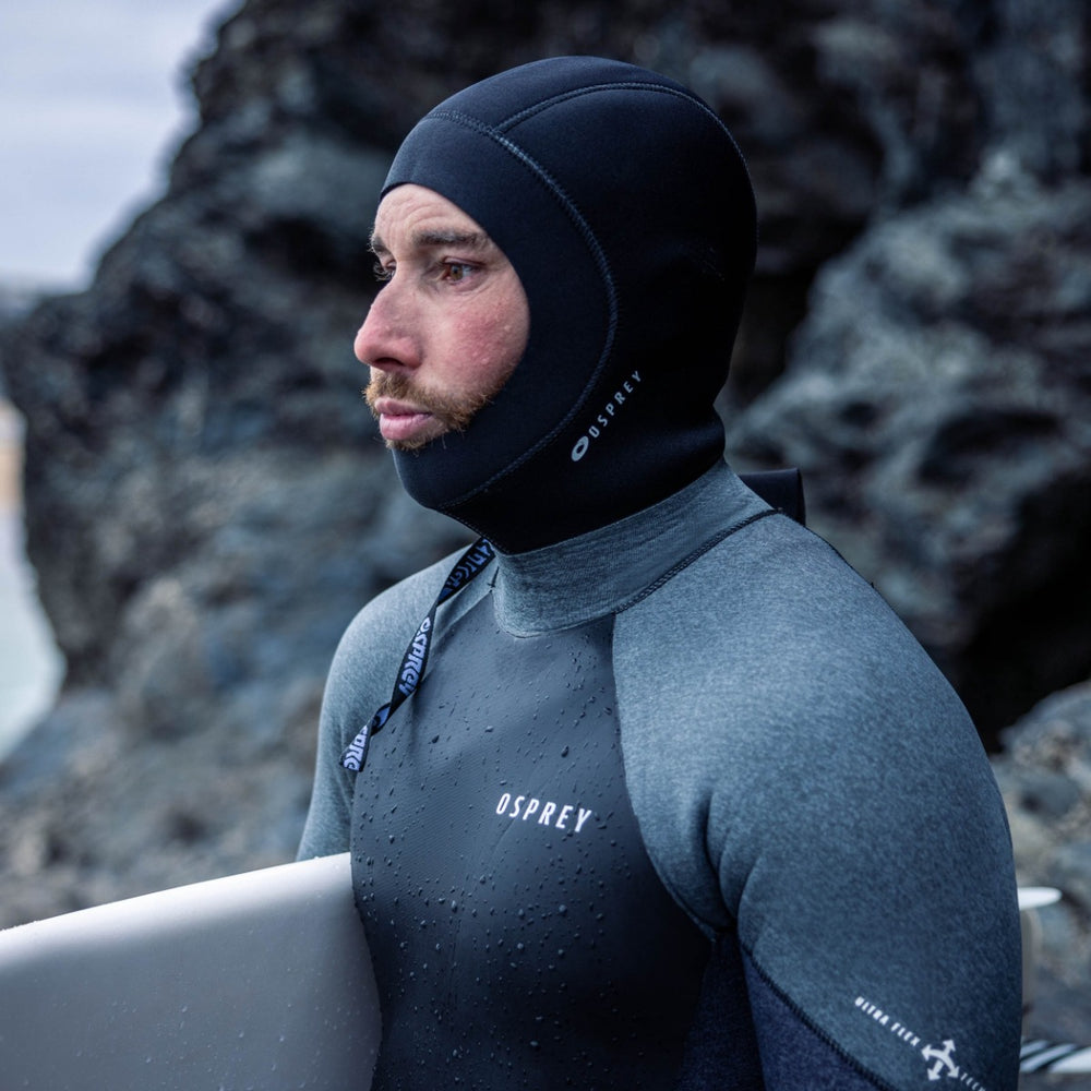 5mm Wetsuit Hood - Black | Surf Accessories | Osprey