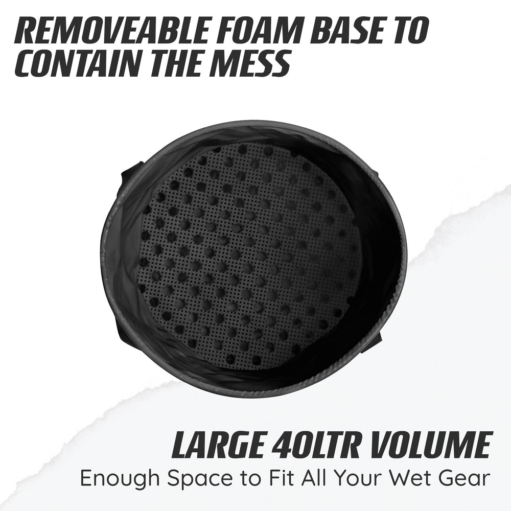 Waterproof Wetsuit Changing Bucket – Black | Surf Accessories | Osprey