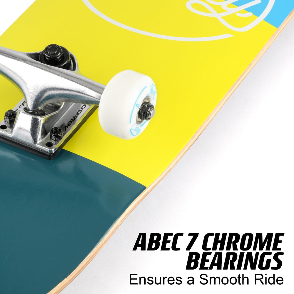 31" x 8" Complete Skateboard - Blocks | Skate & Cruise | Osprey