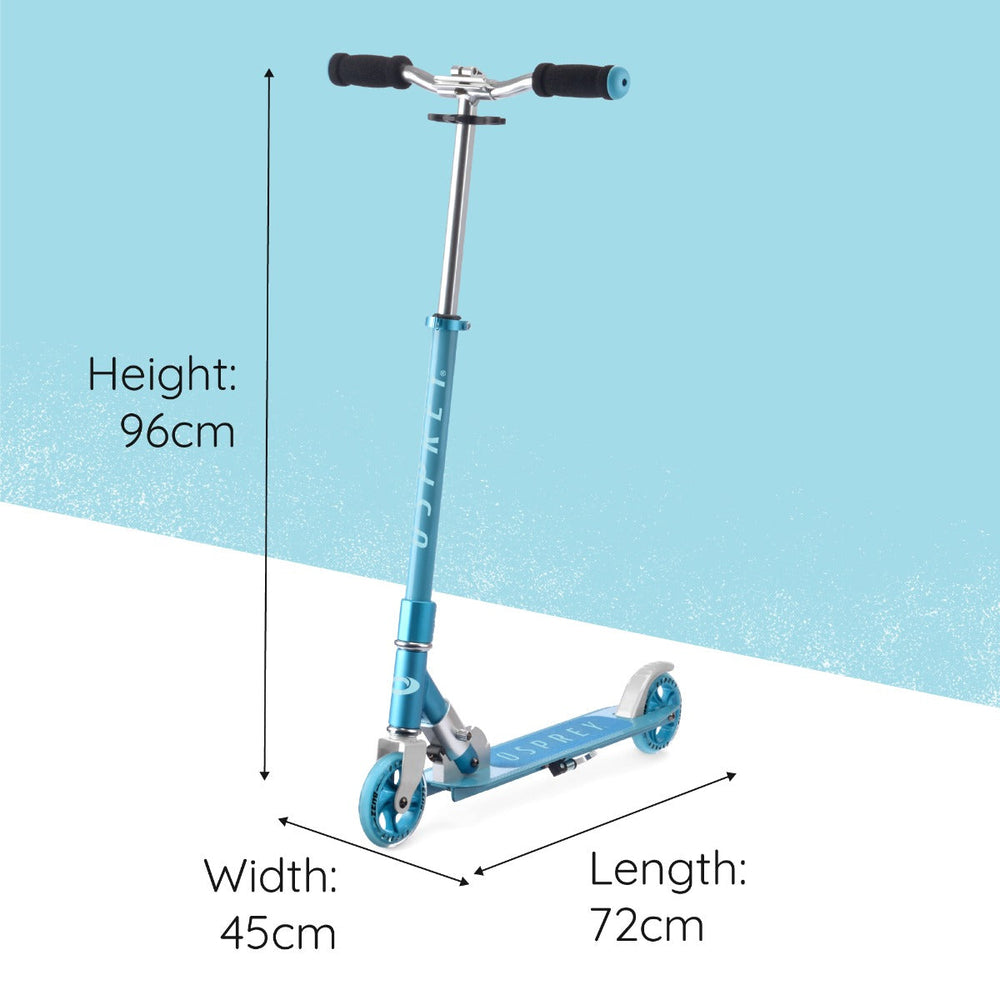 Kids Folding Scooter - Blue | Scooters | Osprey