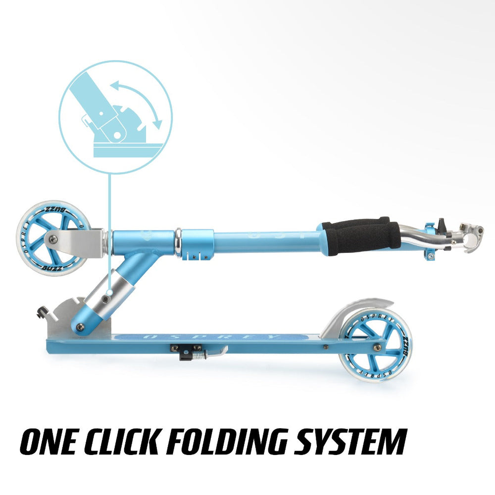 Kids Folding Scooter - Blue | Scooters | Osprey