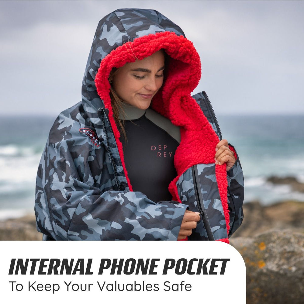 Adult Changing Robe - Camo | Surf Accessories | Osprey