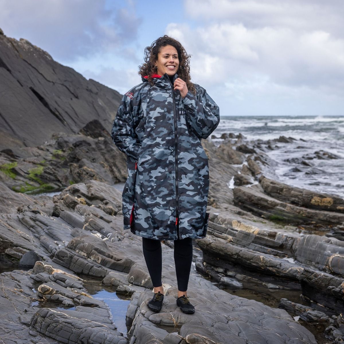 Adult Changing Robe - Camo | Surf Accessories | Osprey
