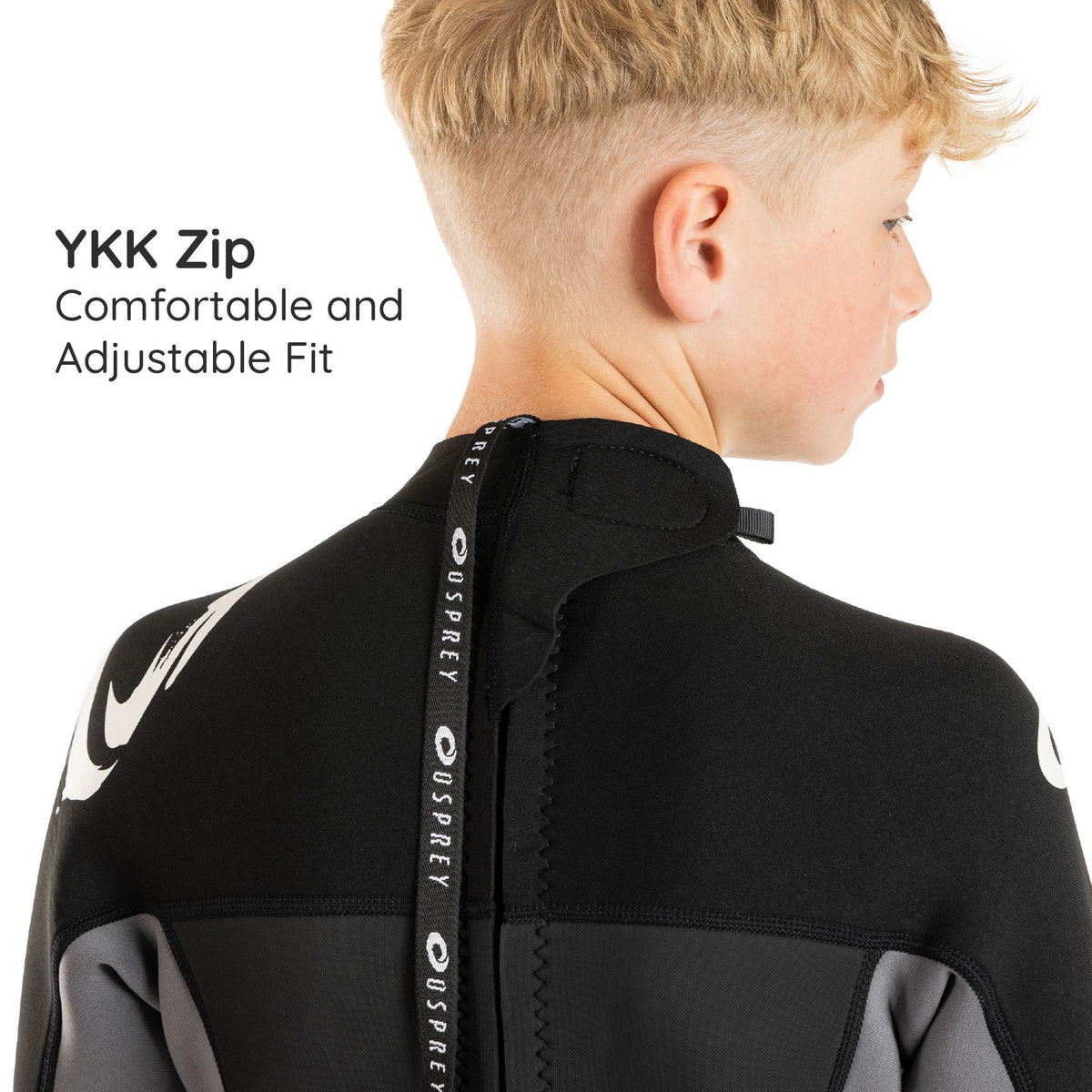 Boys 3mm Full Wetsuit - Red | Summer Surf | Osprey