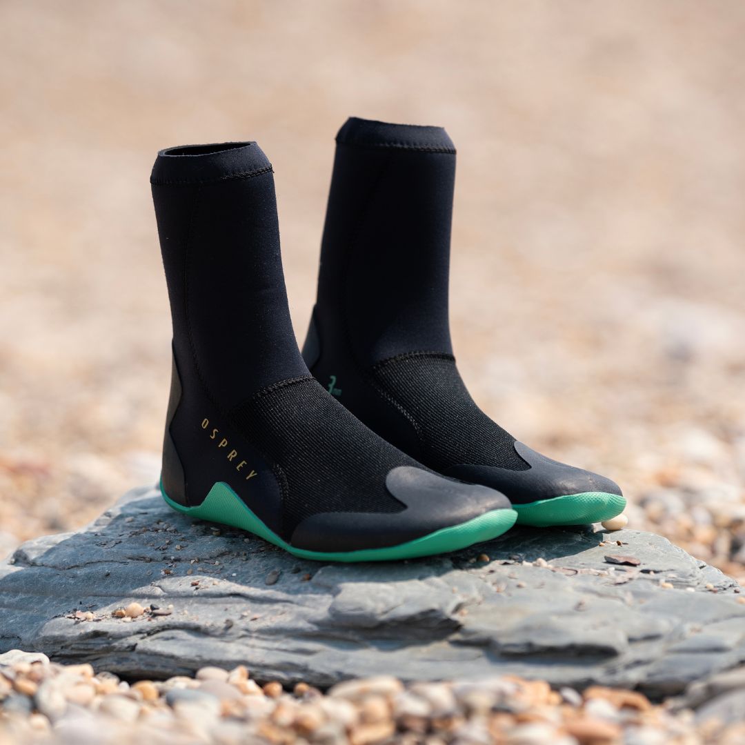Source Eco 3mm Wetsuit Boots - Black | Osprey