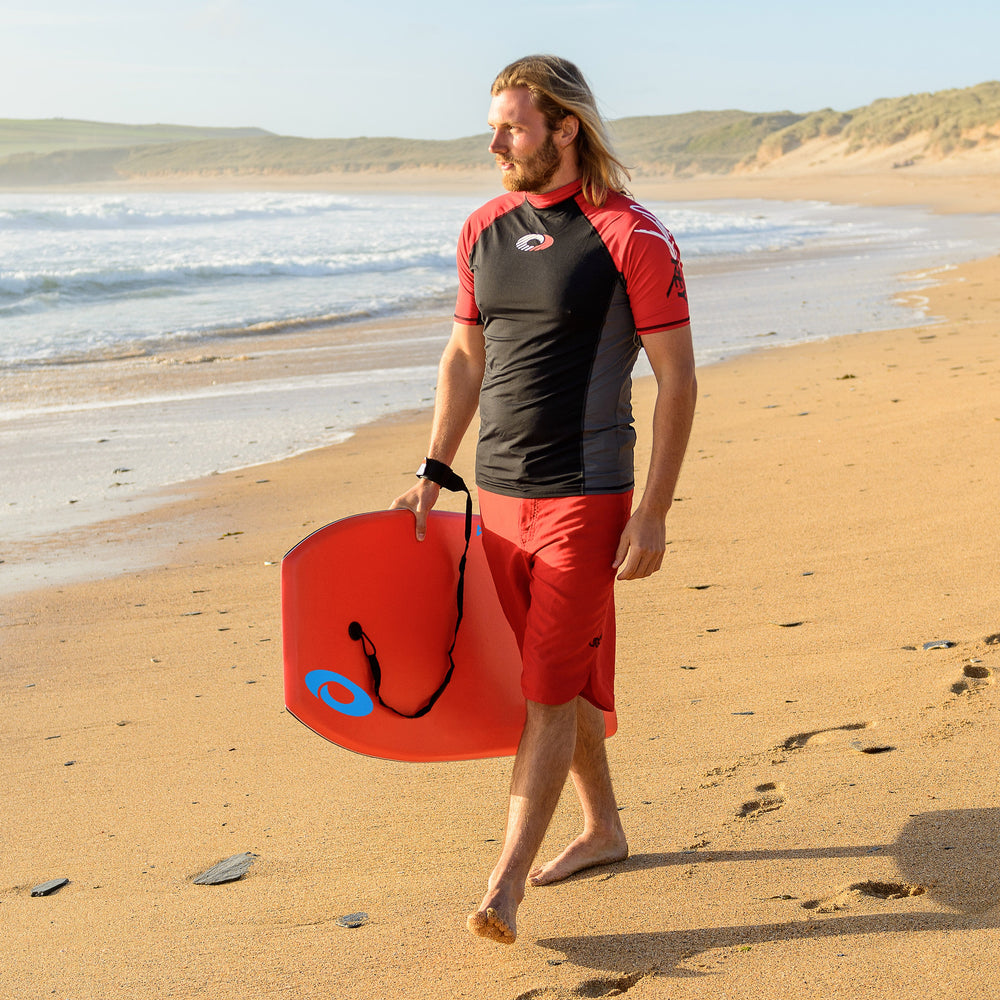 44” Bodyboard – Stripe Red | Adults Watersports | Osprey