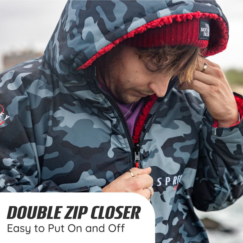 Adult Changing Robe - Camo | Surf Accessories | Osprey