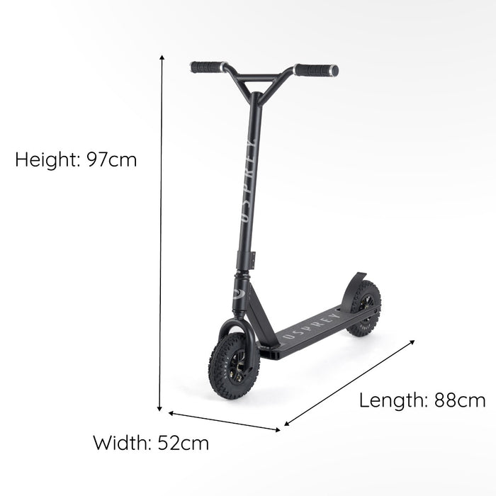 Dirt Scooter - Black || Off Road Sports | Osprey