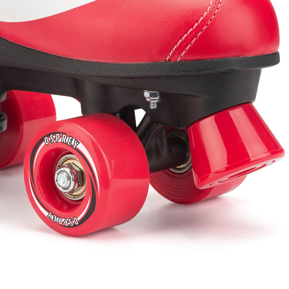 Disco Quad Skates - Red | Roller Skates | Osprey