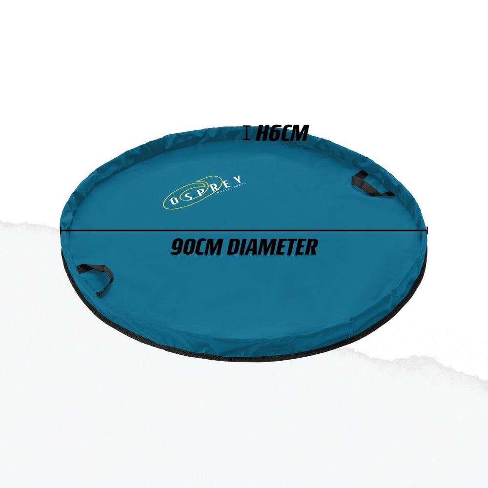 Wetsuit Changing Mat - Blue | Surf Accessories | Osprey