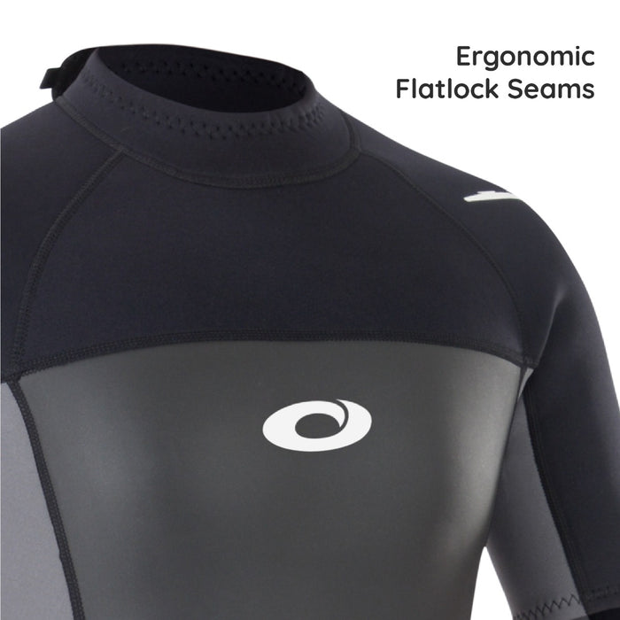 Womens 3mm Shorty Wetsuit - Blue | Summer Surf | Osprey