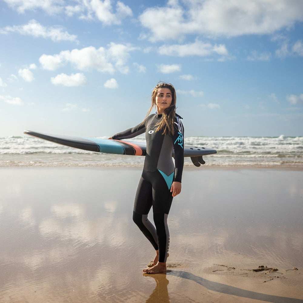 Womens 3mm Full Wetsuit - Blue | Summer Surf | Osprey