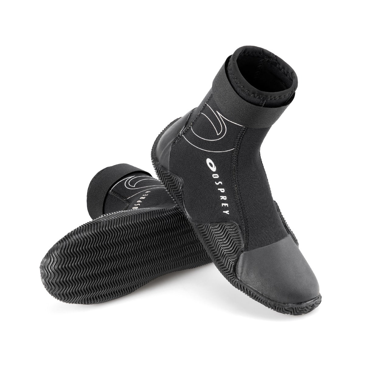 Kids 3mm Wetsuit Boots - Black | Surf Accessories | Osprey