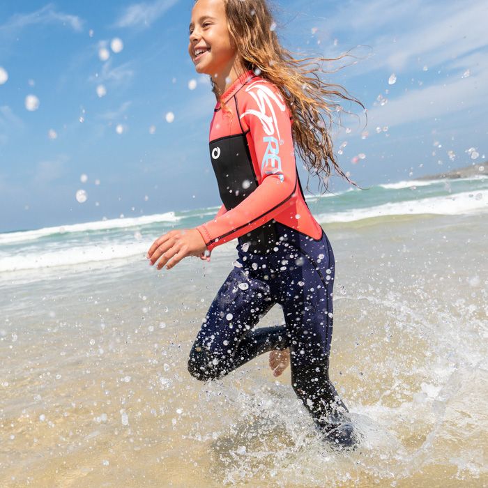 Kids 3mm Full Wetsuit - Pink | Summer Surf | Osprey